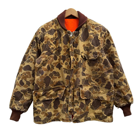 Jackets & Coats | Vintage 196s Game Winner Sm Distressed Duck Camo ...